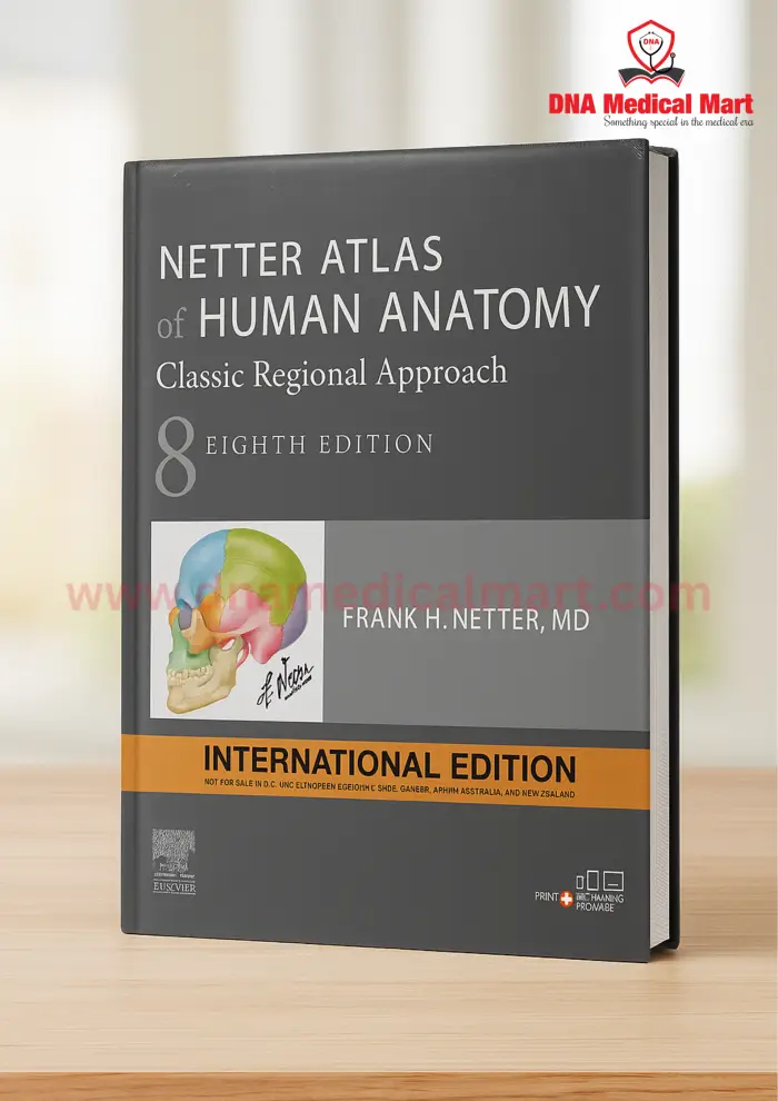 Netter Atlas of Human Anatomy | 9th Edition | Matt Paper - DNA Medical Mart