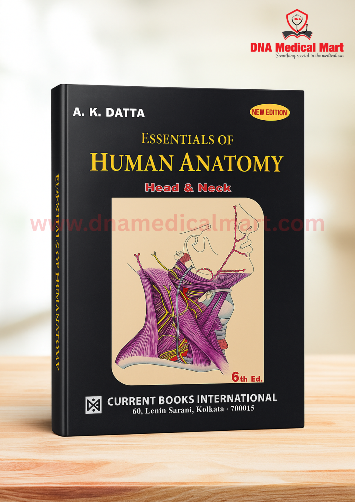 A.K. Datta Essentials of Human Anatomy – Head & Neck (6th Edition ...